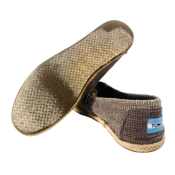 Toms | Shoes | Toms Taupe Espadrille Rope Lined Classic Shoes 7 | Poshmark